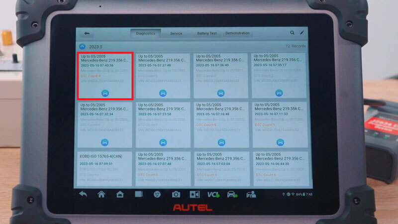 How to use Cloud Sharing Report on Autel Diagnostic Tablet?