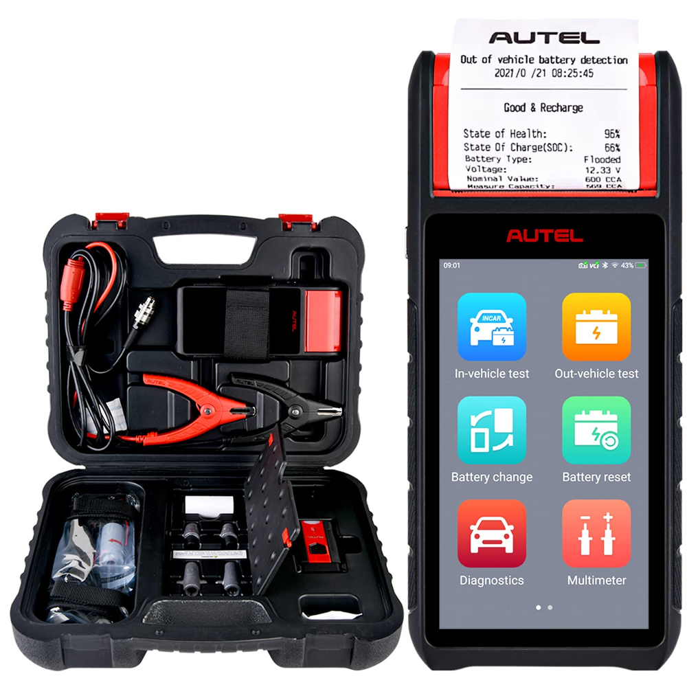 Autel MaxiBAS BT608 BT608E Auto Battery Tester & Electrical System ...