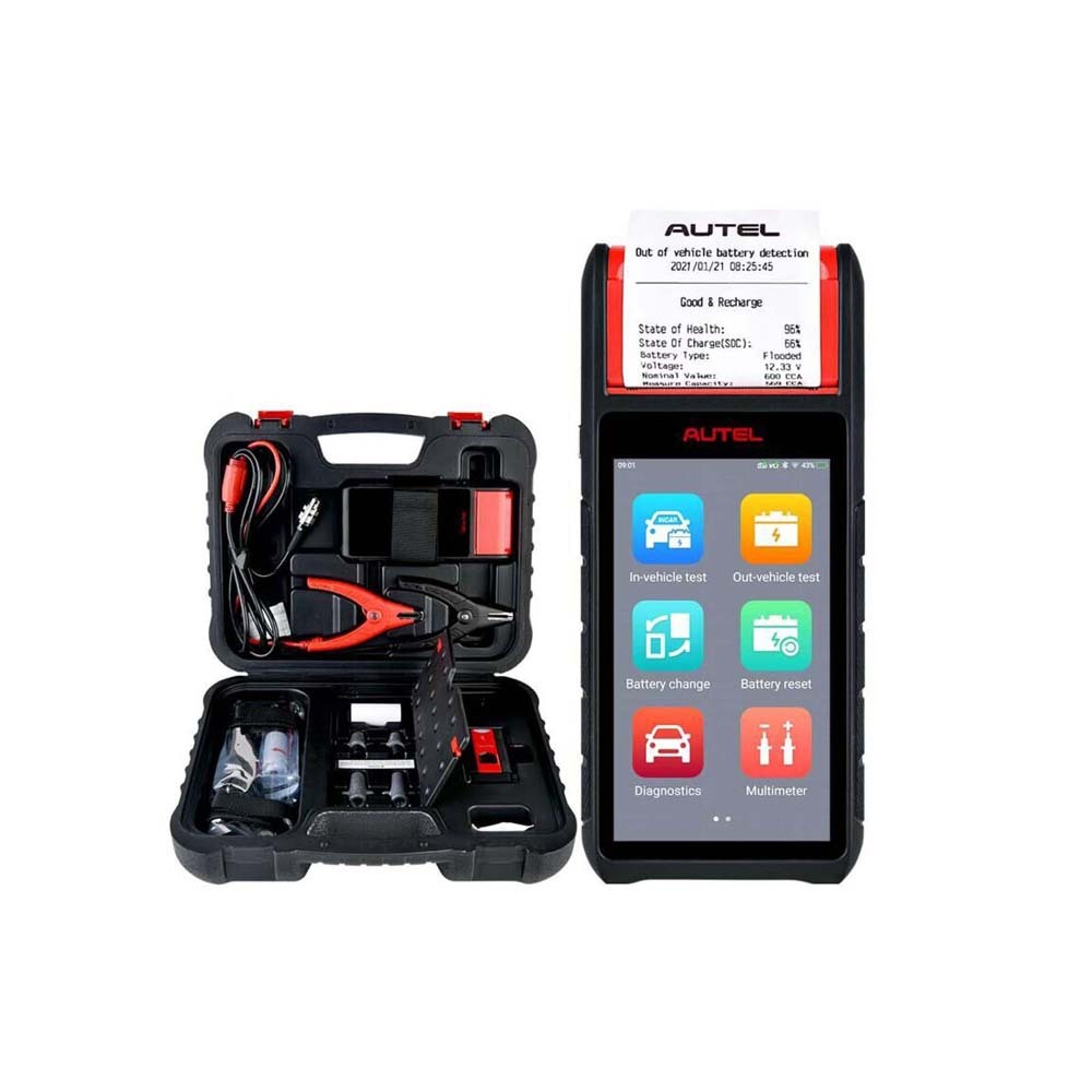 Autel MaxiBAS BT608 BT608E Auto Battery Tester & Electrical System ...