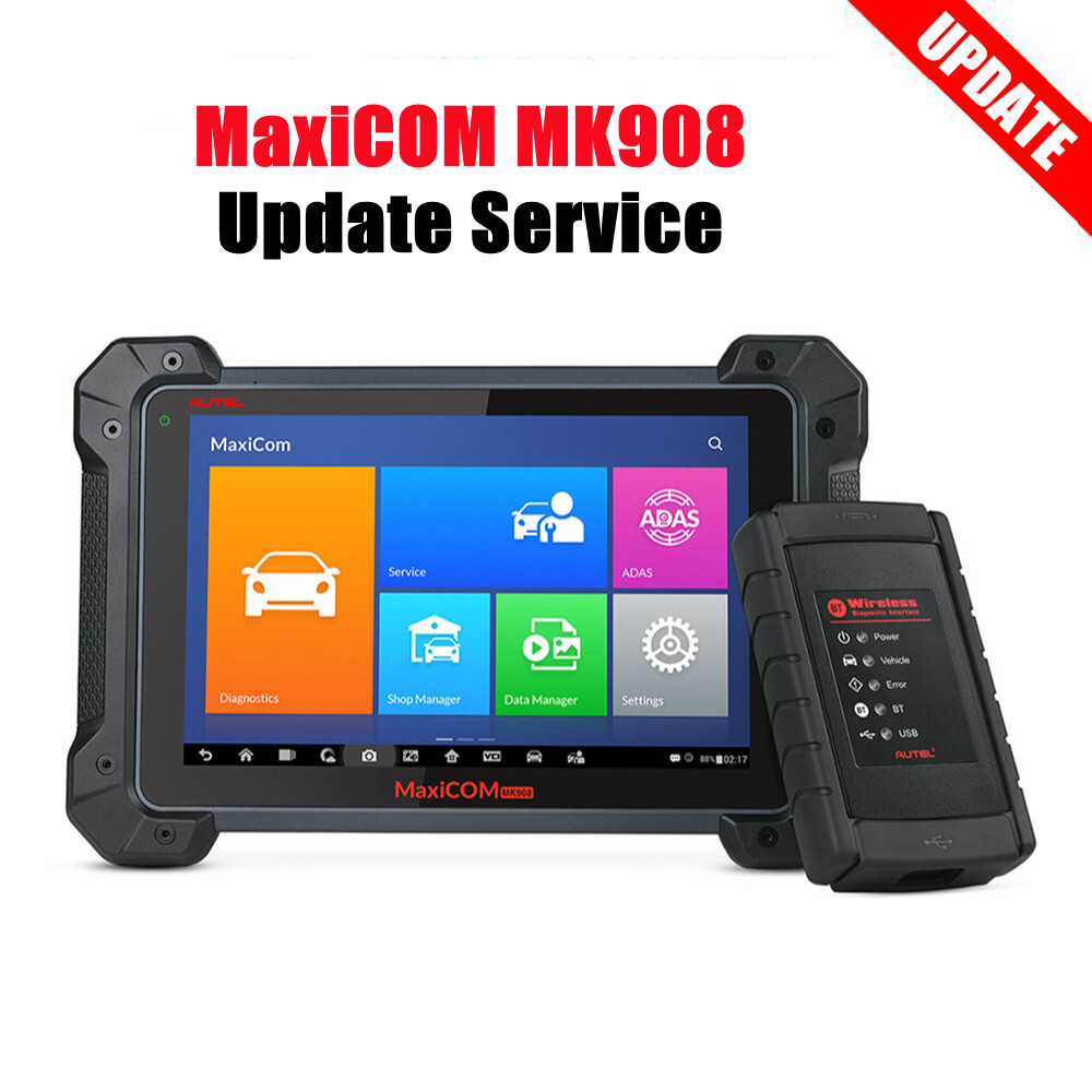 Autel Maxisys MS908/ MaxiCom MK908 One Year Update Service ...