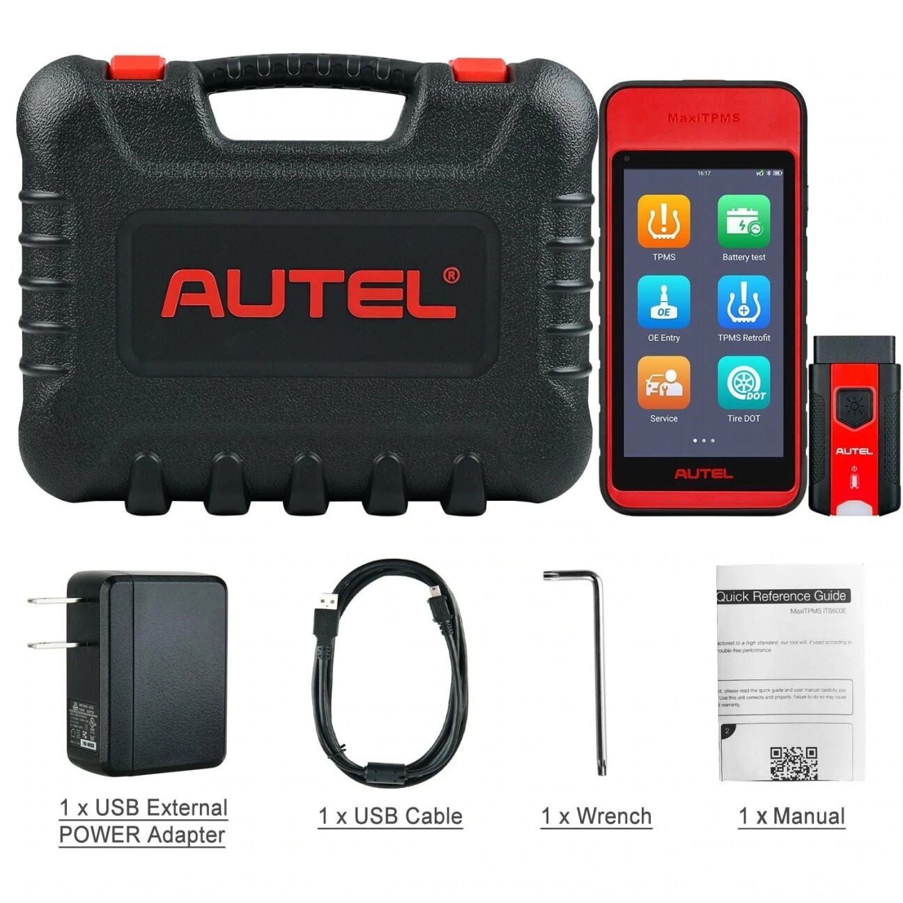 Autel MaxiTPMS ITS600 ITS600E TPMS Relearn Tools MX-Sensor Programming Scanner