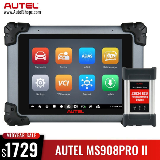 2023 Autel MaxiSys MS908S Pro II with J2534 Box Support SCAN VIN and ...