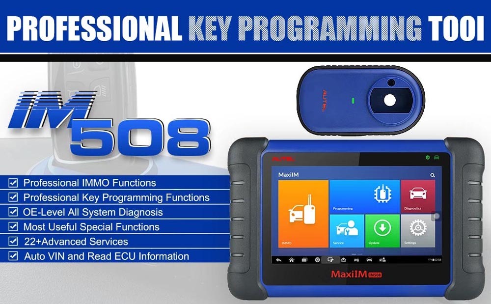 Autel MaxiIM IM508 Advanced IMMO & Key Programming Tool