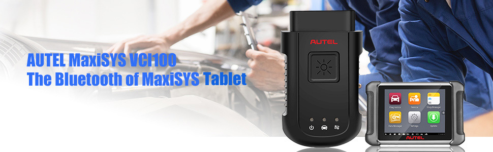 Autel MaxiSYS VCI100 Vehicle Communication Interface MaxiVCI V100 Works ...