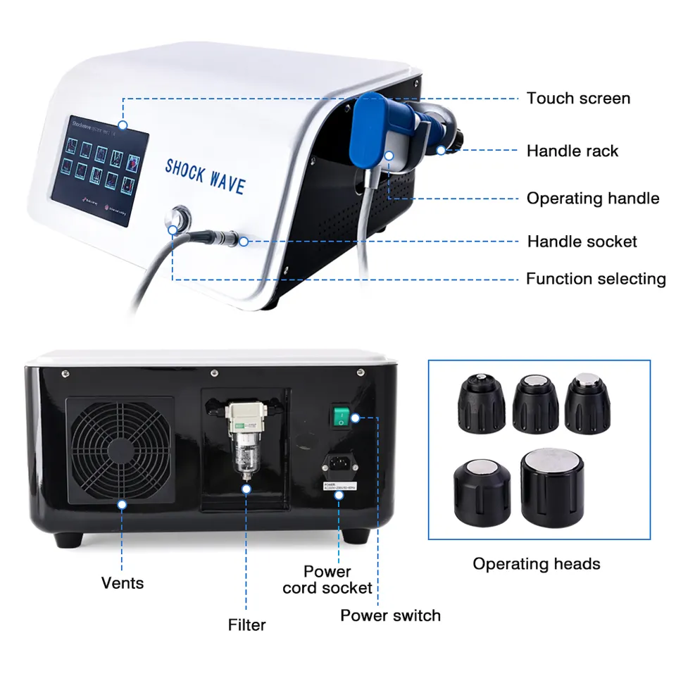 pneumatic shockwave therapy machine