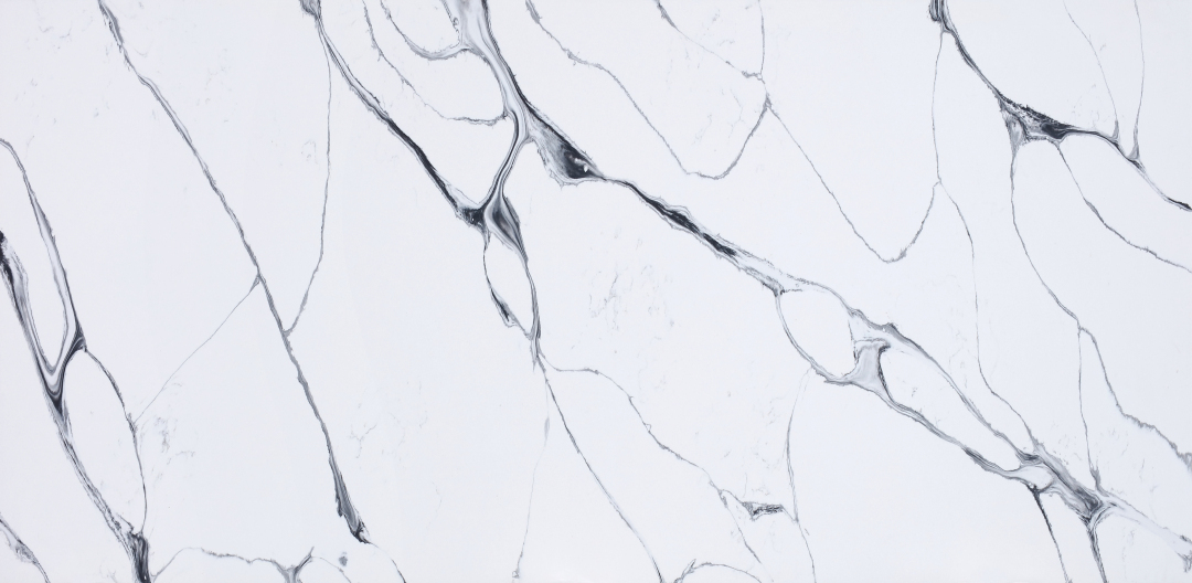 engineered quartz slab in Calacatta/Carrara from Warnerstone China