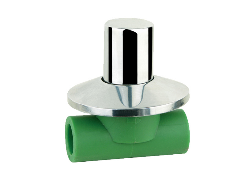 32MM GREEN COLOR PPR CONCEALED VALVE