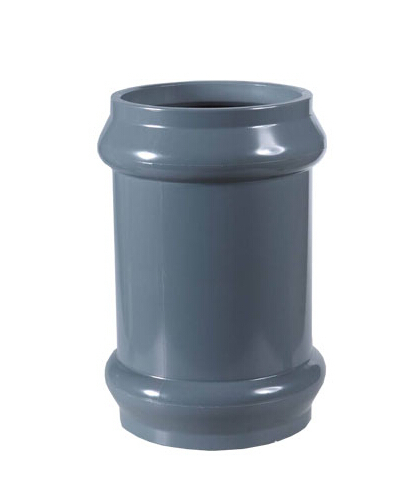 UPVC PVC Plastic Pipe Fitting Joint Socket Two Faucet Couplings Din ...