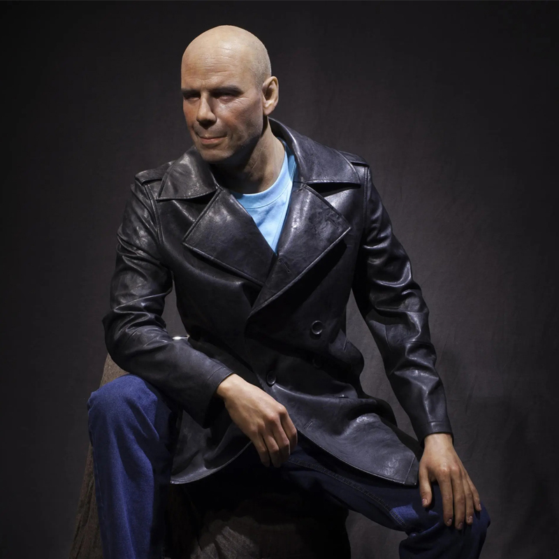 Super Realistic Hotter Celebrity Life size Wax Figure for Bruce Willis