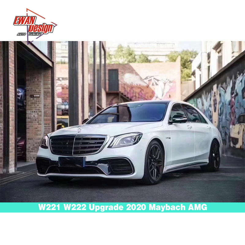 Mercedes Benz w221 w222 upgrade Maybach AMG body kit