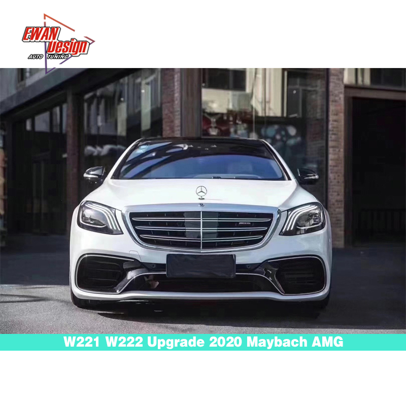Mercedes Benz w221 w222 upgrade Maybach AMG body kit