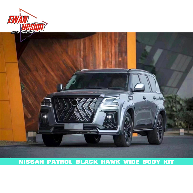Nissan patrol upgrade Black Hawk body kit