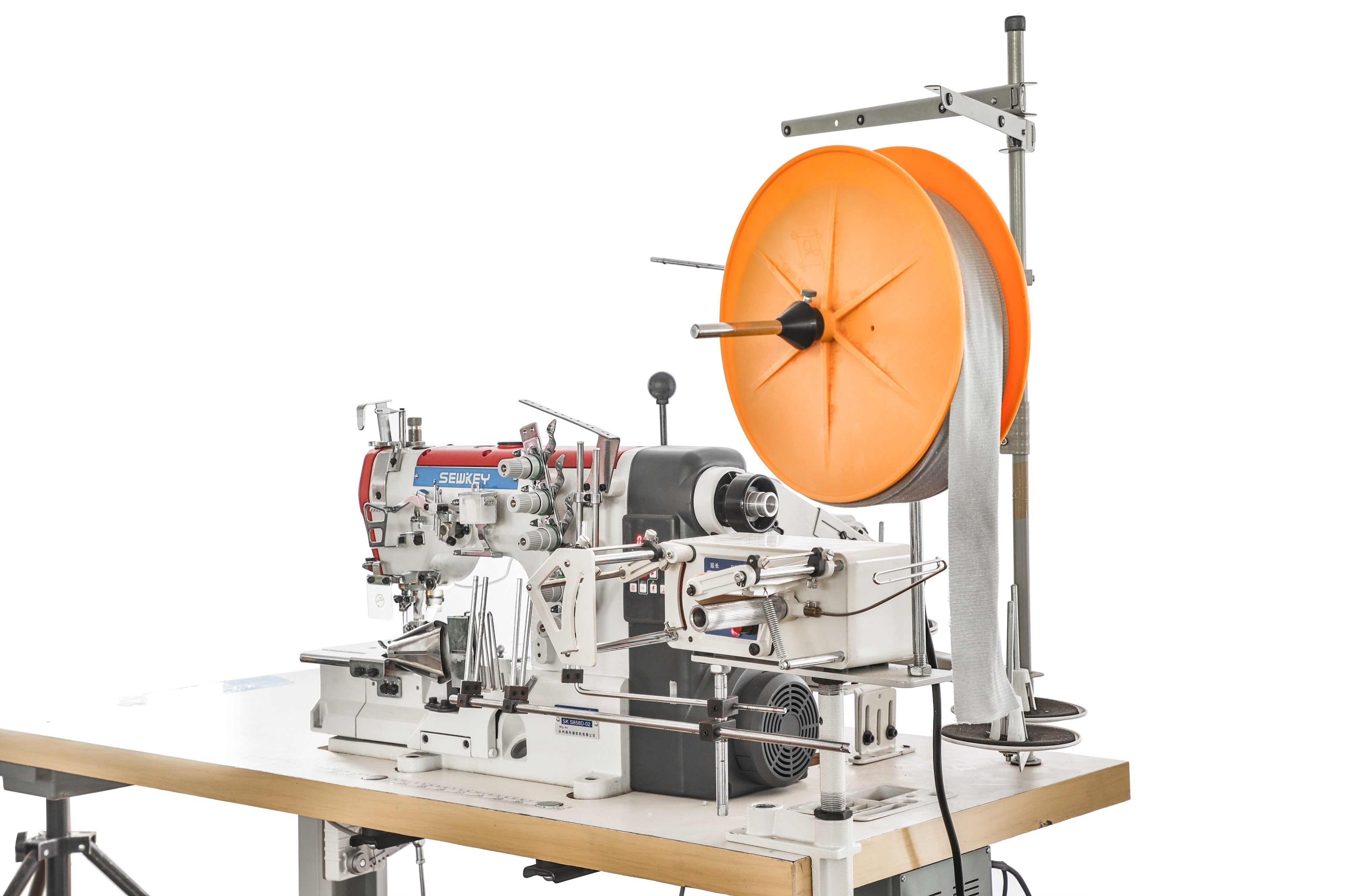 SK 858-UT Sewkey Direct-Drive Interlock Sewing Machine