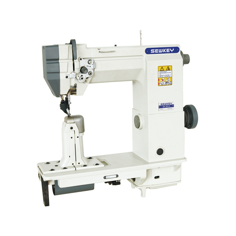 Sewkey Single Needle/Double Needle Compound Feed Post Bed Sewing Machine