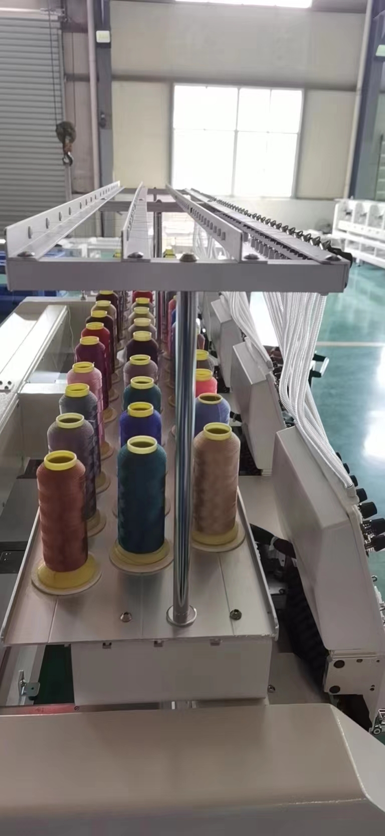 Sewkey 4-head 12-needle Industrial Embroidery Machine