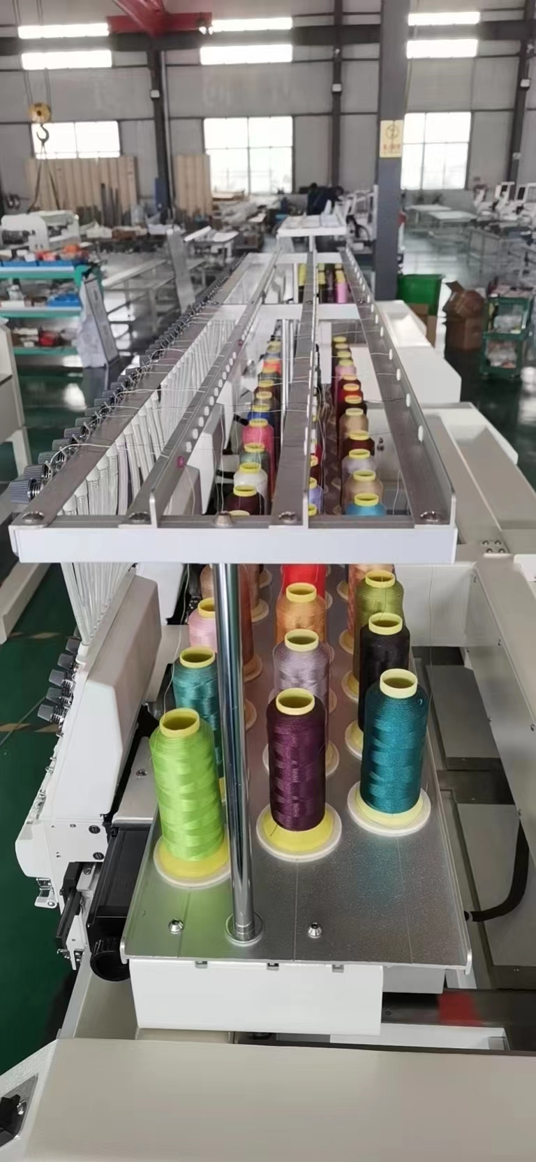 Sewkey 4-head 12-needle Industrial Embroidery Machine