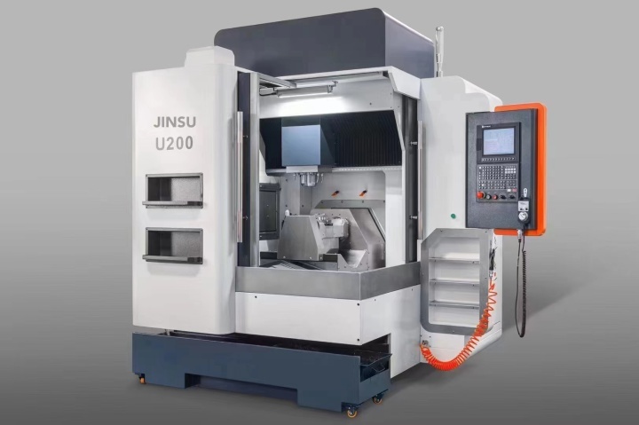 JS-U200 jinsu high quality 5 axis cnc milling engraving machine