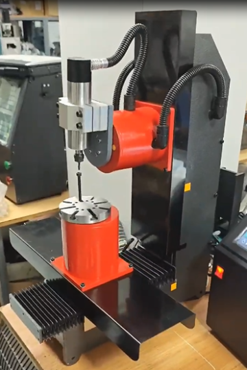 GZ01-1717-5 CNC mini desktop 5 axis linkage milling and engraving machine