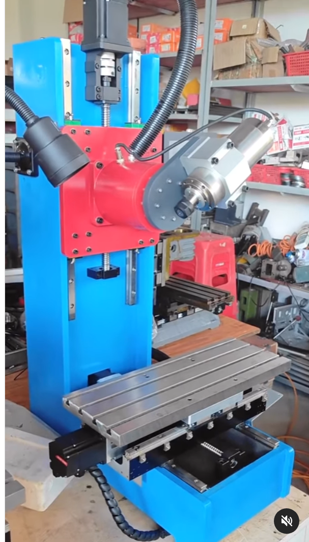 GZ01-2727-4 CNC spindle swing 4 aixs linkage milling machine