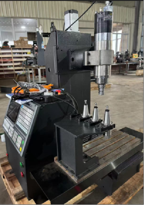 GZ01-2727-3 ATC CNC mini desktop 3 aixs milling machine with tool change