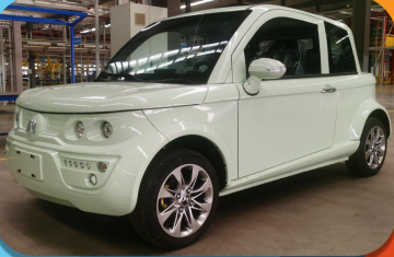 HUAZI EV Mini Car Ohmycar Ruby red Color