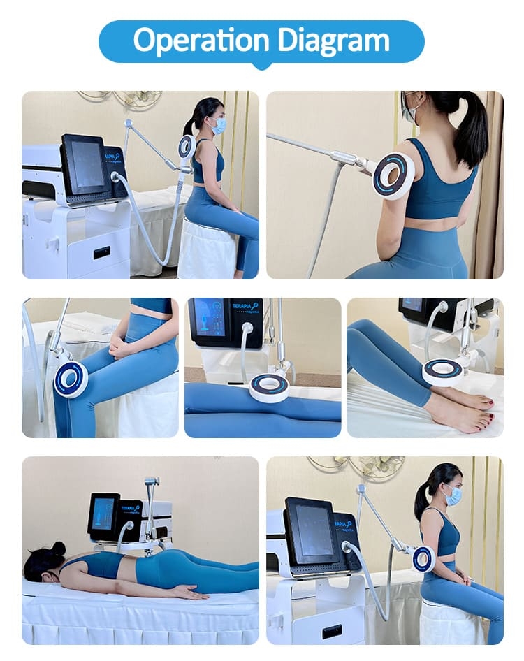 Phsio Terapia Electromagnetic Clinic Machine