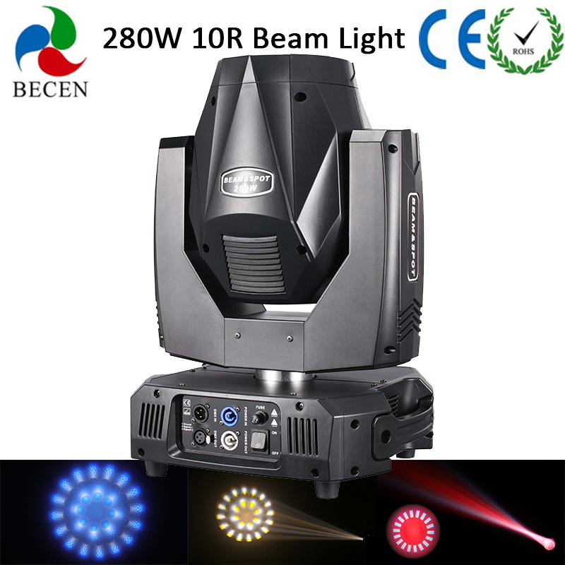 BECEN 280W Beam Spot 3D 2in1 Beam Moving head Light YODN DMX DJ Lighting