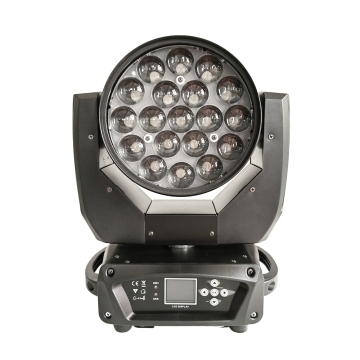 19X15W RGBW 4in1 Zoom Led Moving Head Lights Stage Equipment