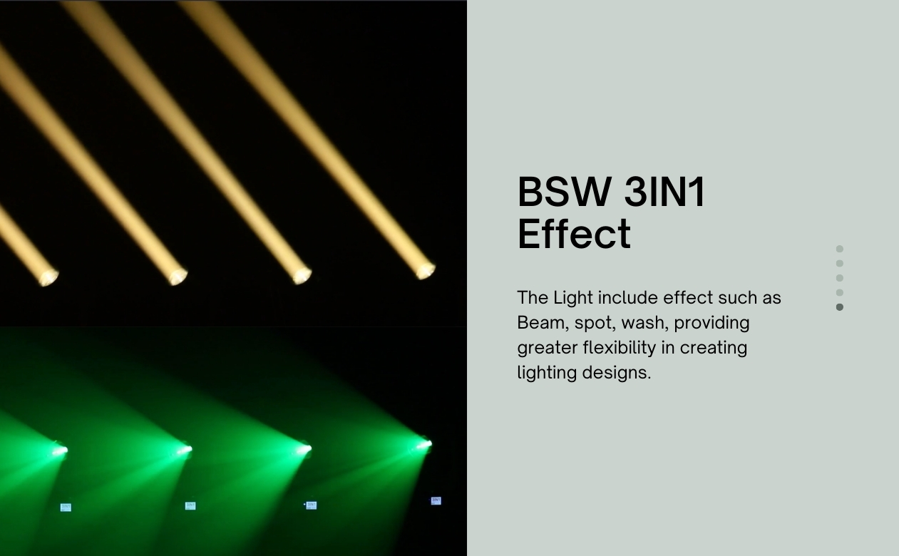 BECEN 400W CMY BSW 3IN1 Led Moving Head Light CTO Show Light