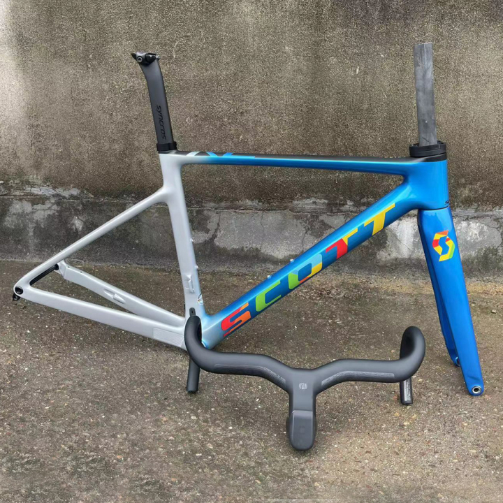 2024 New SCOTT T1100 Carbon Carbon Road Frameset Disc Brake Road ...