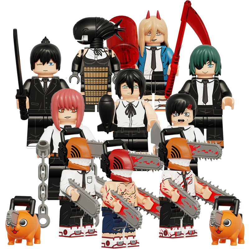 KF1557 KF1558 KF6152 Big King Shark 7CM Movie Series Building Blocks Action Figures Educational ...