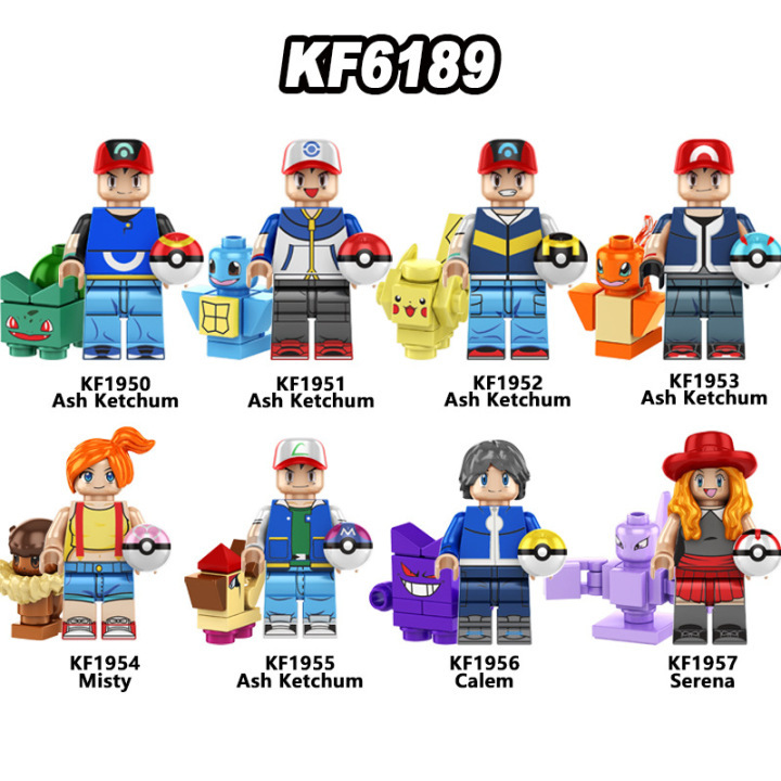 KF6189 New Role-playing Game Popular Character Monster Ash Ketchum ...