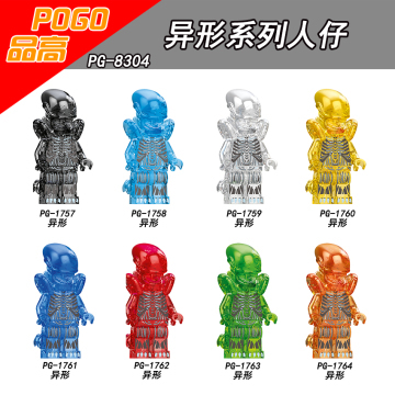 PG8304 Popular New Alien Movie Character Predator Monster Mini Building ...