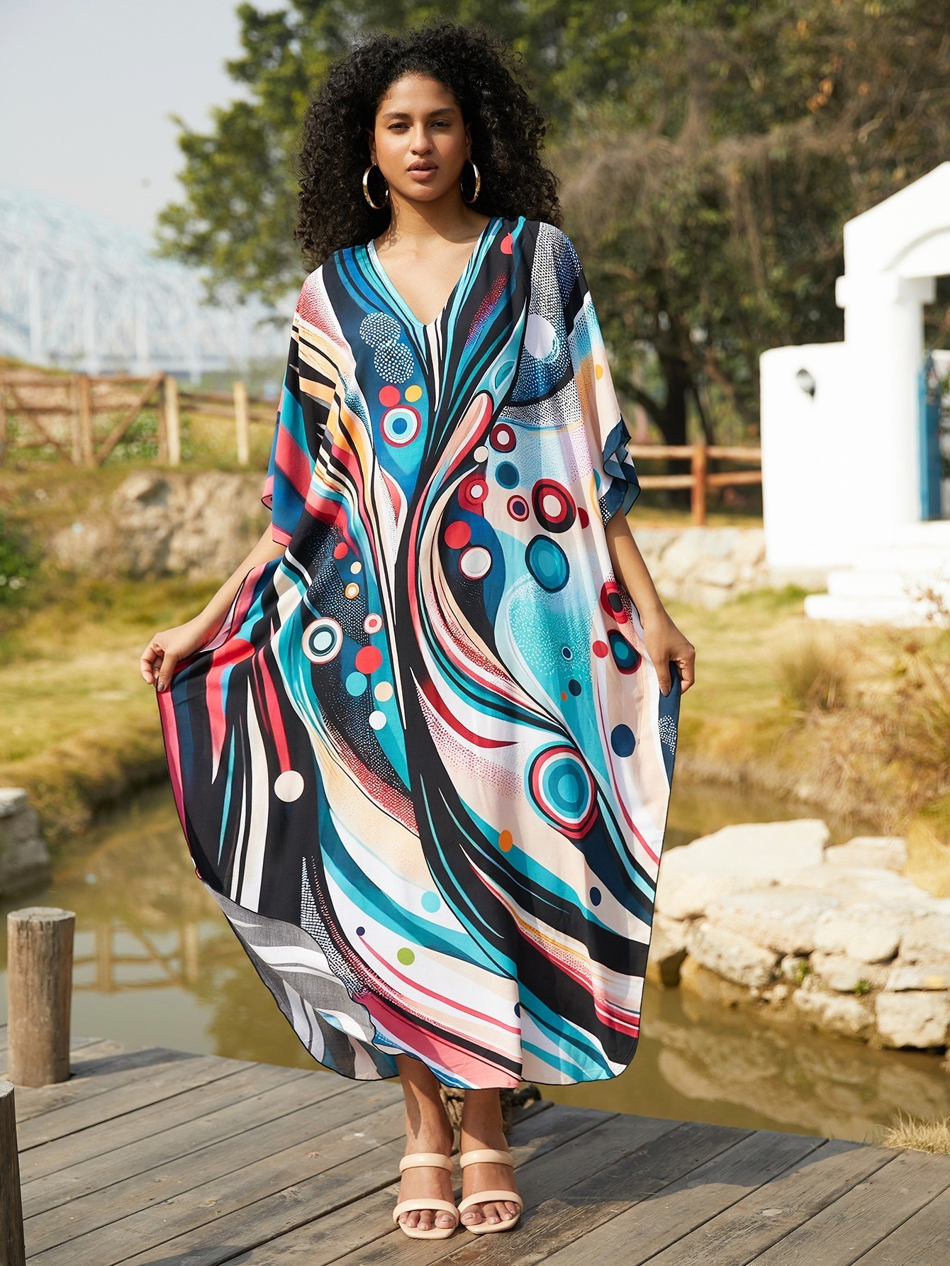 caftan cover up pattern