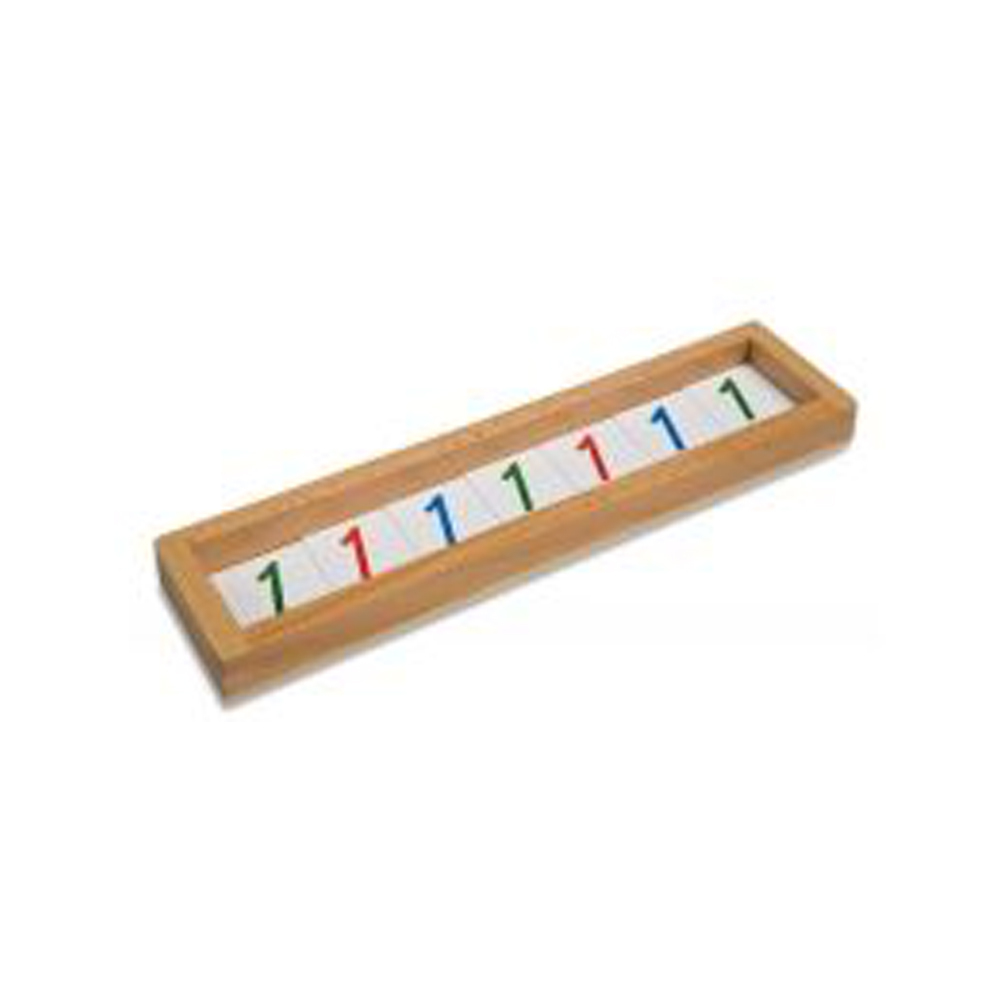 Geometric Hierarchy Of Number Cards