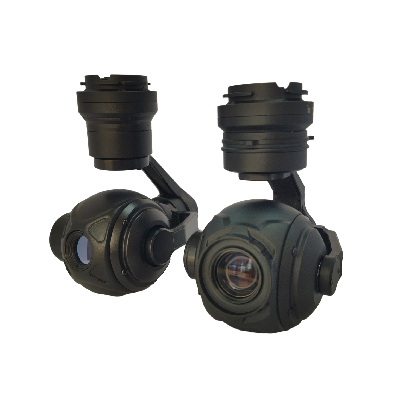 KIP10-G6 10x optical zoom visible light 3-axis Gimbal camera+ 640x512 ...