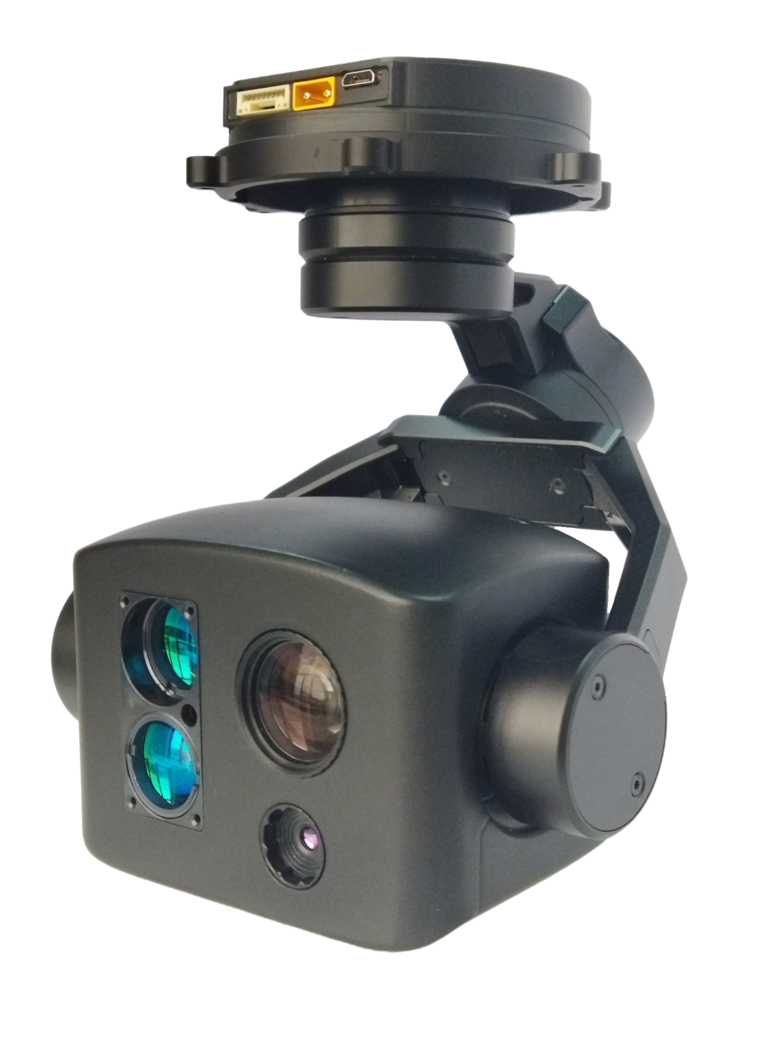TH10T3LN High performance Triple Light Gimbal 10X Optical zoom ...