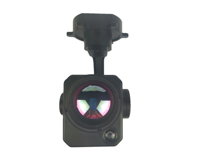 KIP290G650 1080P visible light + 50mm lens 640x512 thermal imaging ...