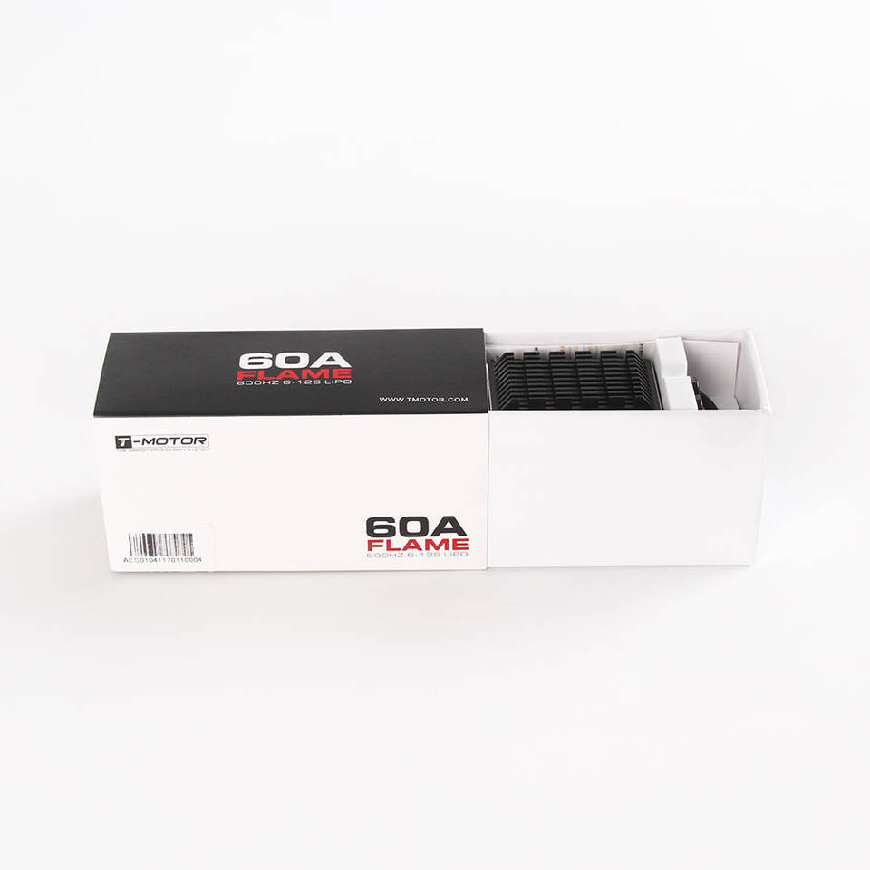 T-MOTOR FLAME 60A HV 3SC 12v 48v 50v DC motor brushless 5000W 60A ...