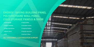 TEHA Cold storage panel & door | Polyurethane wall panel | Refrigerator