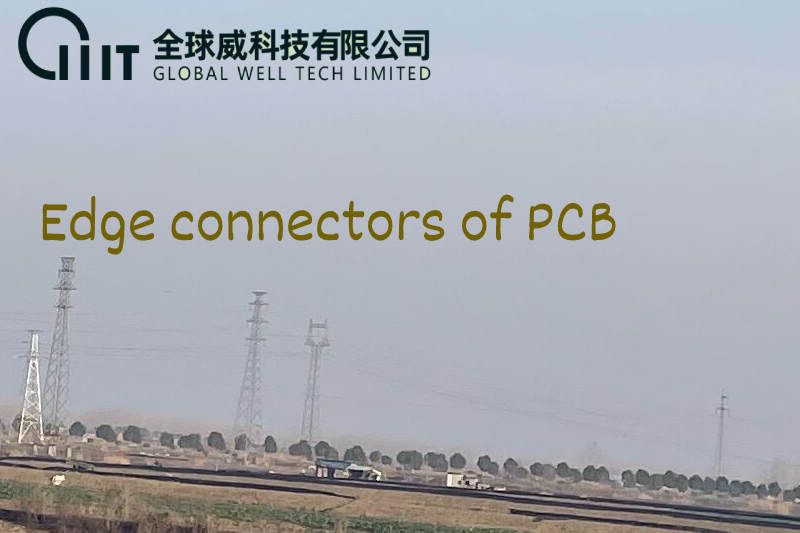 Edge connectors of PCB