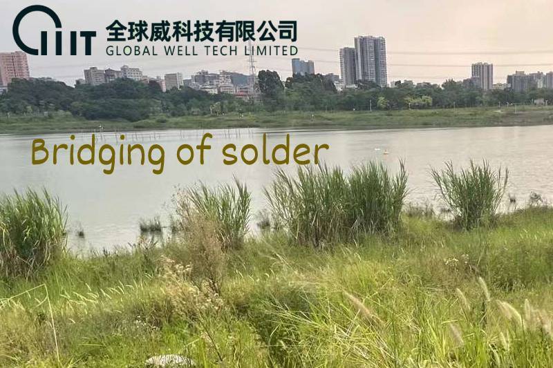 PCB Soldering Defect and Tips - Bridging of solder