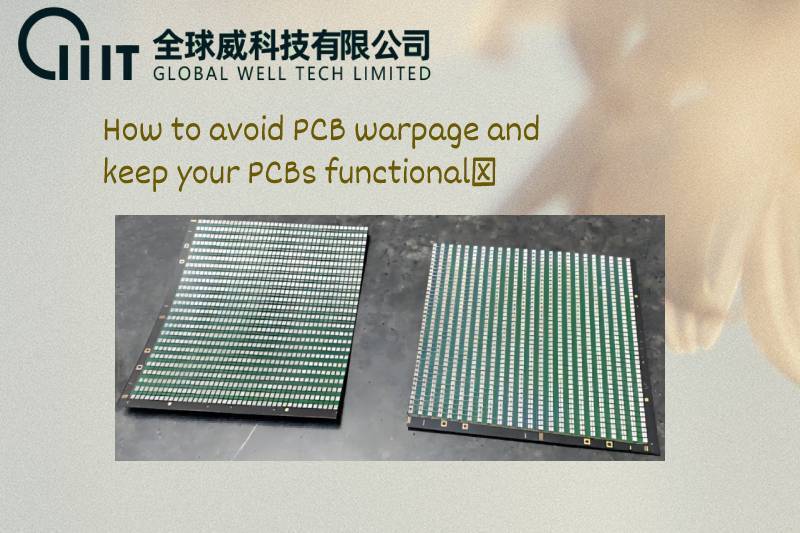 How to avoid PCB warpage and keep your PCBs functional?