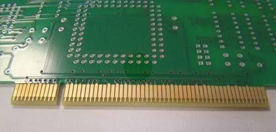 Edge connectors of PCB