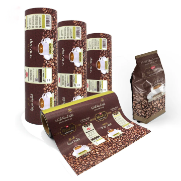 Customized Color Logo Laminated Packaging Film Roll