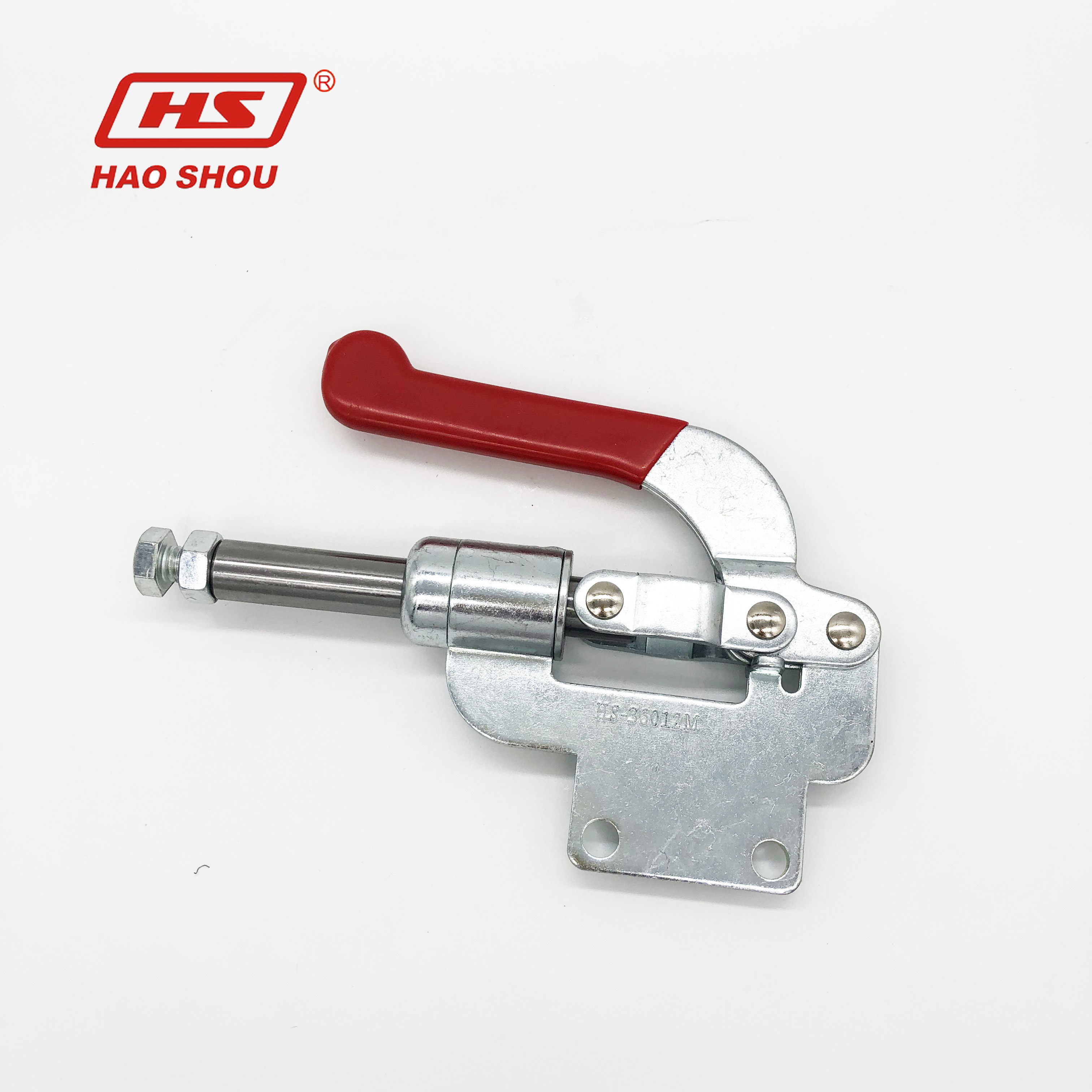 China manufacture HS-36012M Quick Release Clamp Red-Holding Capacity Plunger Stroke Push and ...