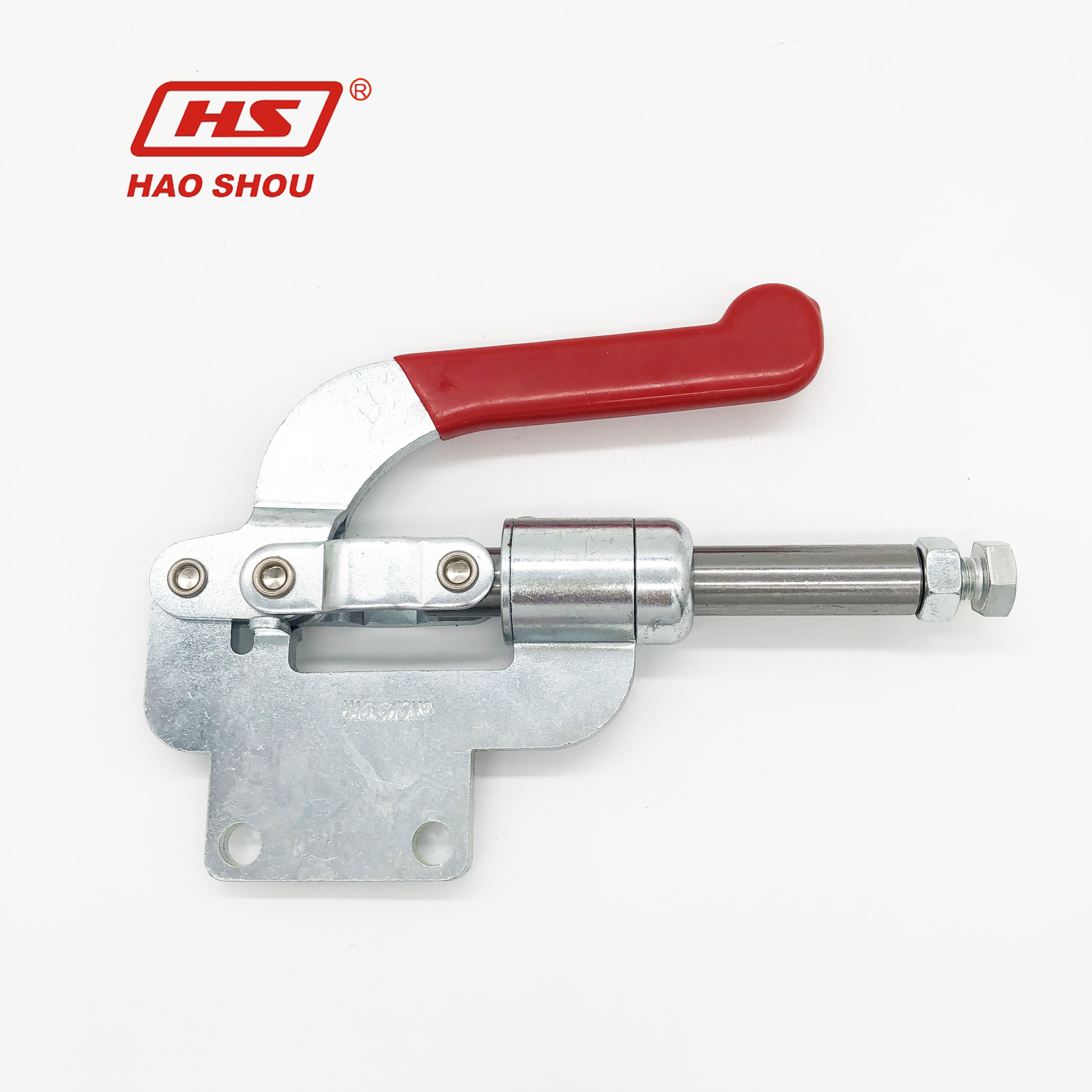 China manufacture HS-36012M Quick Release Clamp Red-Holding Capacity Plunger Stroke Push and ...