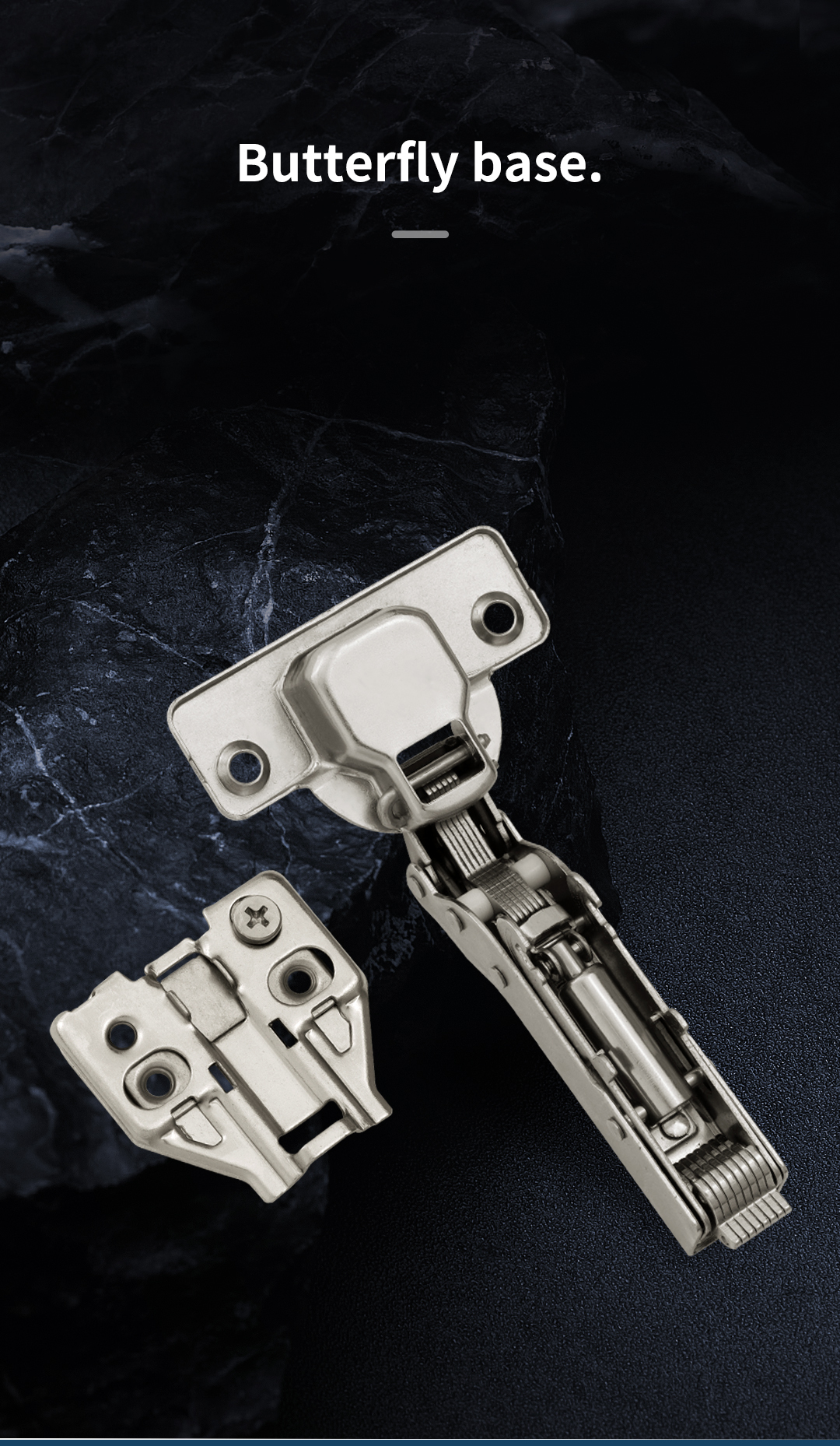 3D Clip on Soft Closing Hinge full Overlay Hinge Cabinet door ...