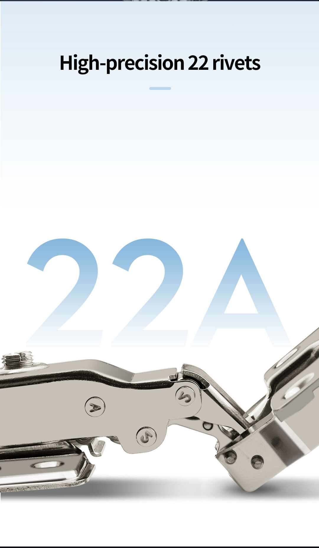 Stainless steel 201 Fix Base Soft Closing Hinge Full Overlay Hydraulic ...