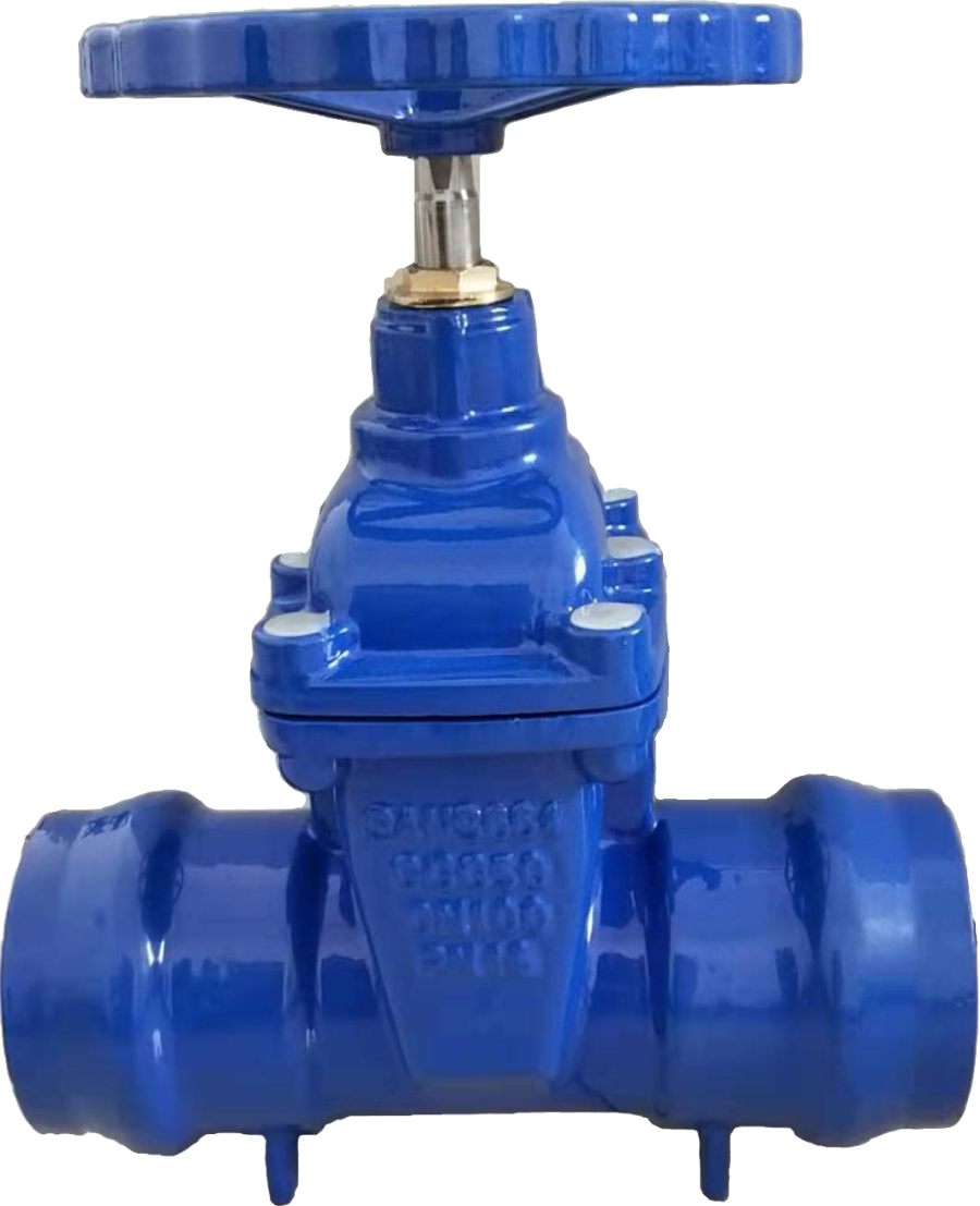 DIN3202 F5 SABS 664 NRS Socket Ends Resilient Seat Gate Valve